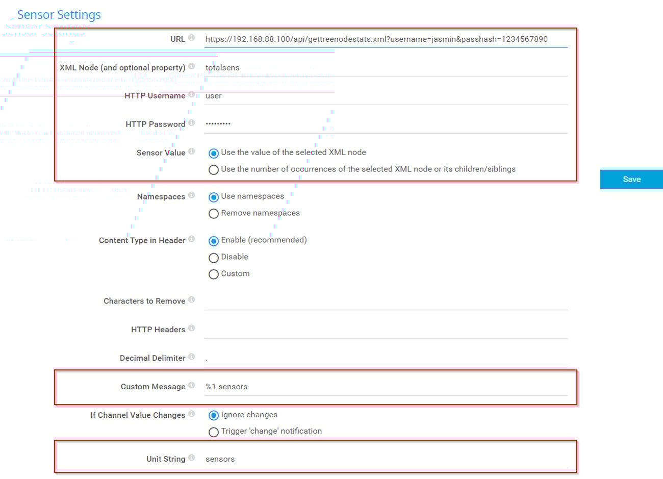 Get Sensor Counts Using Rest Custom Sensor And Xmlrest Value Sensor 6261