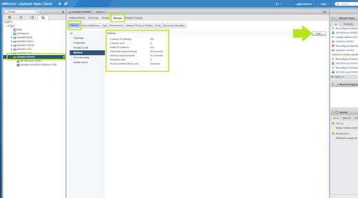 NetFlow Configuration and Monitoring via PRTG on VMware vSphere 5.x
