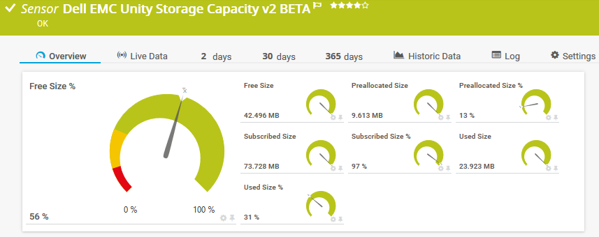 Another 6 new sensor types in PRTG Network Monitor 20.3.62