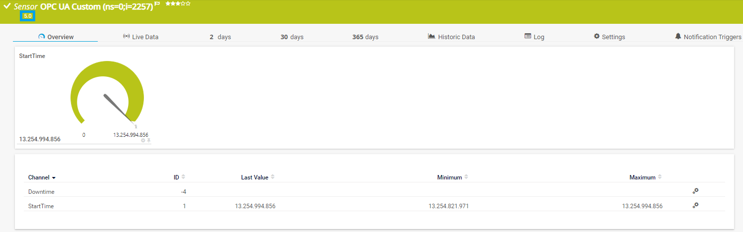PRTG 21.1.66 is about OPC UA and improvements to existing sensors