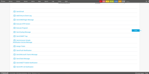 Notifications and alert handling in Paessler PRTG