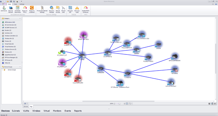 PRTG & UVexplorer: Skip the headaches of handmade network maps