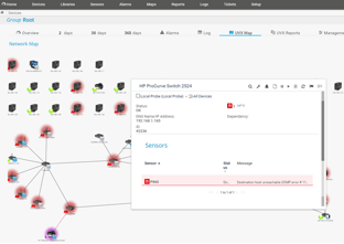 PRTG & UVexplorer: Skip the headaches of handmade network maps