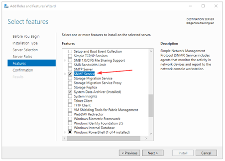 How to enable SNMP on your operating system