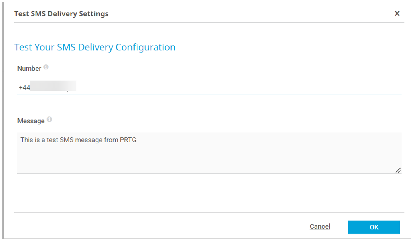 PRTG and Esendex: getting the message across