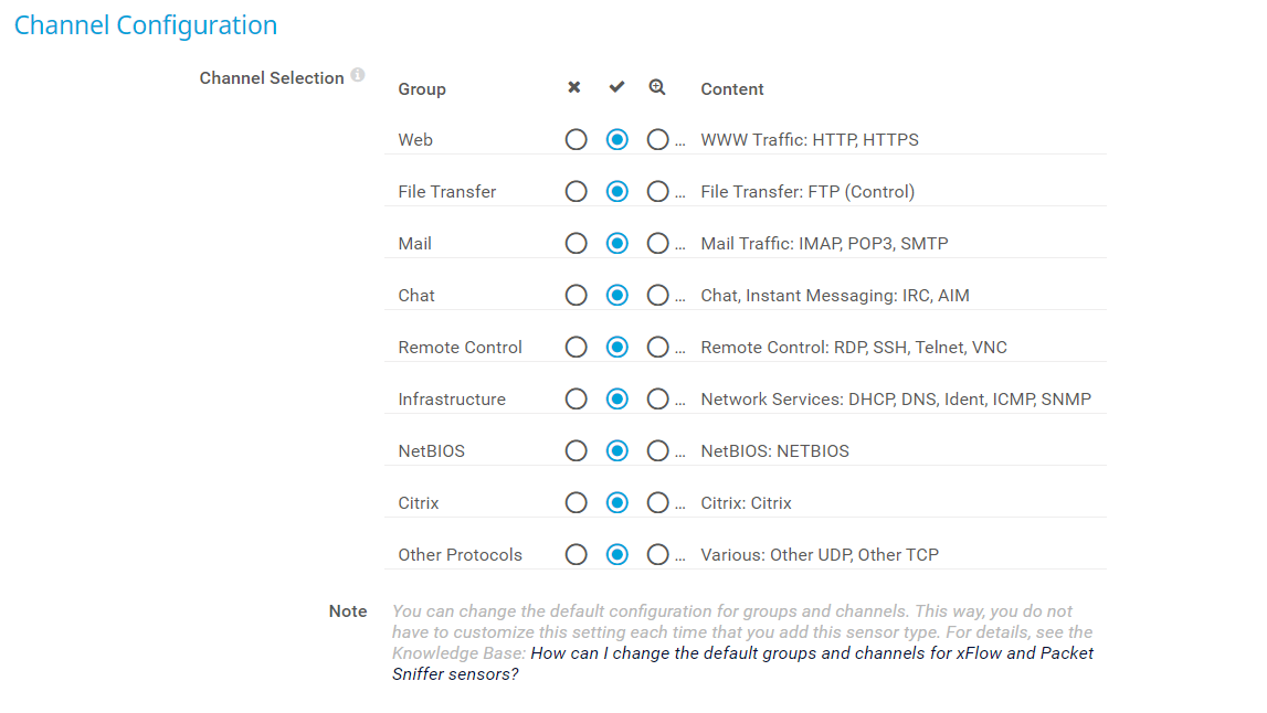 Traffic monitoring on HP Aruba switches with sFlow and PRTG