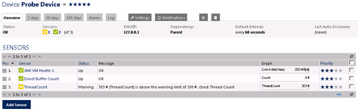 PRTG Mini Probes - Part 4: The JMX Mini Probe for Java Applications