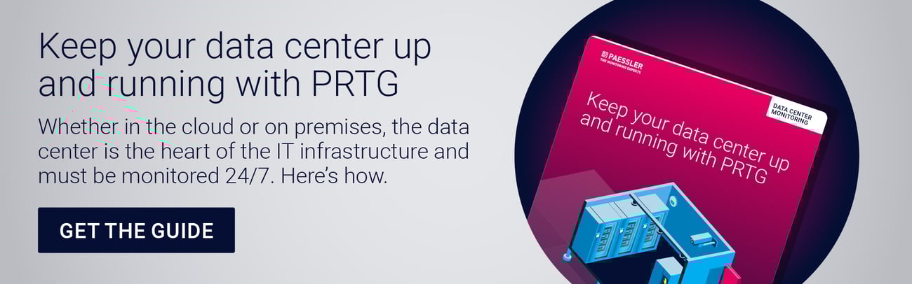 Top sensors in PRTG to monitor your Dell, HPE and IBM server hardware