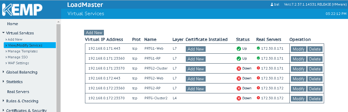 Using a KEMP LoadMaster as Reverse Proxy for PRTG: All the Config You Need