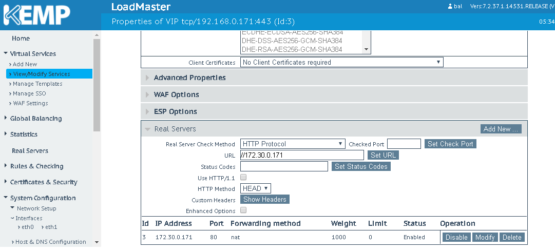Using a KEMP LoadMaster as Reverse Proxy for PRTG: All the Config You Need