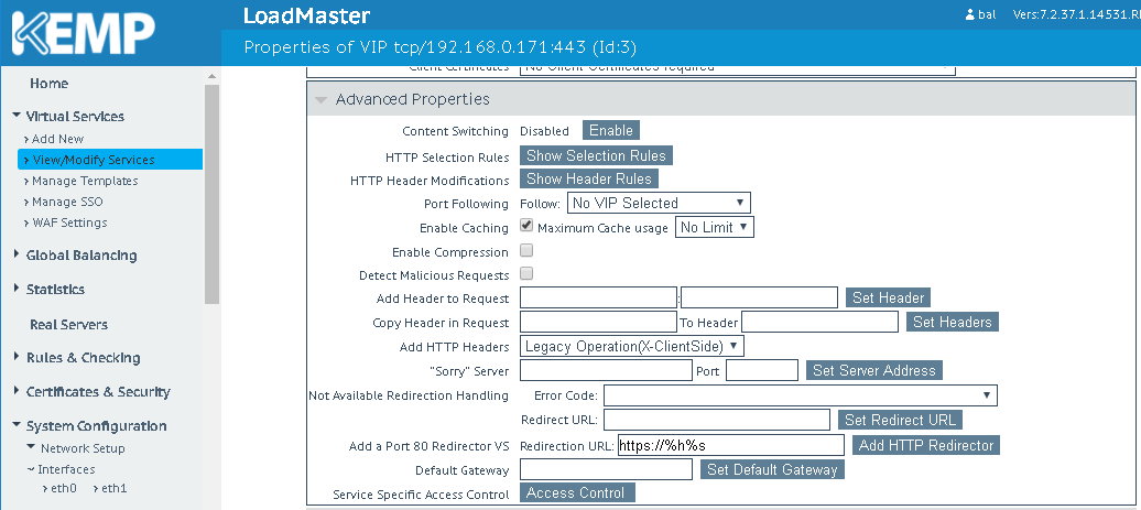 Using a KEMP LoadMaster as Reverse Proxy for PRTG: All the Config You Need