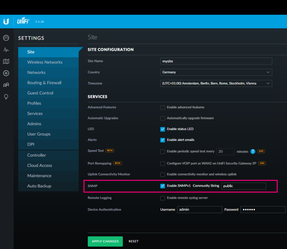 Monitoring Ubiquiti Unifi Wifi With Prtg Total Insight Into Unifi