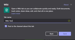Microsoft Teams Monday: How to use Wiki